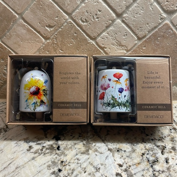 Demdaco | Accents | Demdaco Dean Crouser Mini Stoneware Bells W ...